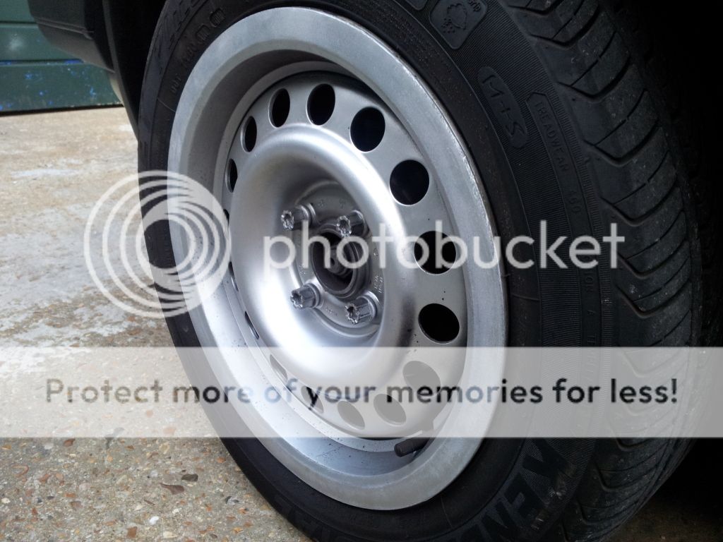 vw 4x100 steels with trim rings! - Wheels & Tyres (For Sale) - Club Polo